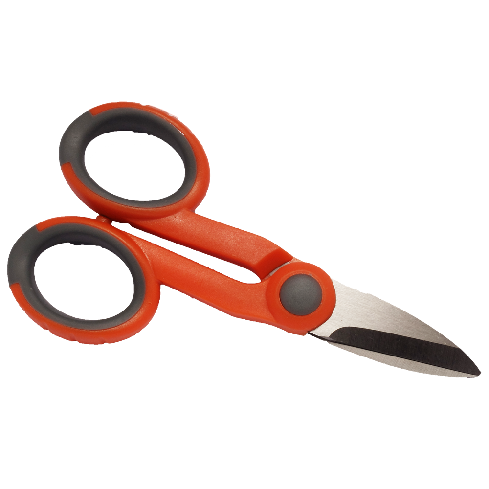 Kevlar scissors for fibre termination | LinuxKit