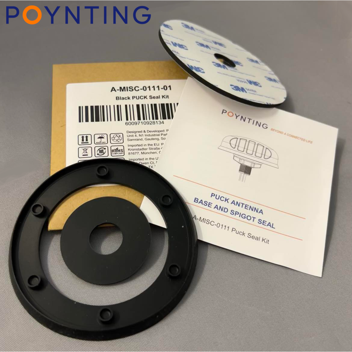 BLACK Seal kit for PUCK antenna | LinuxKit