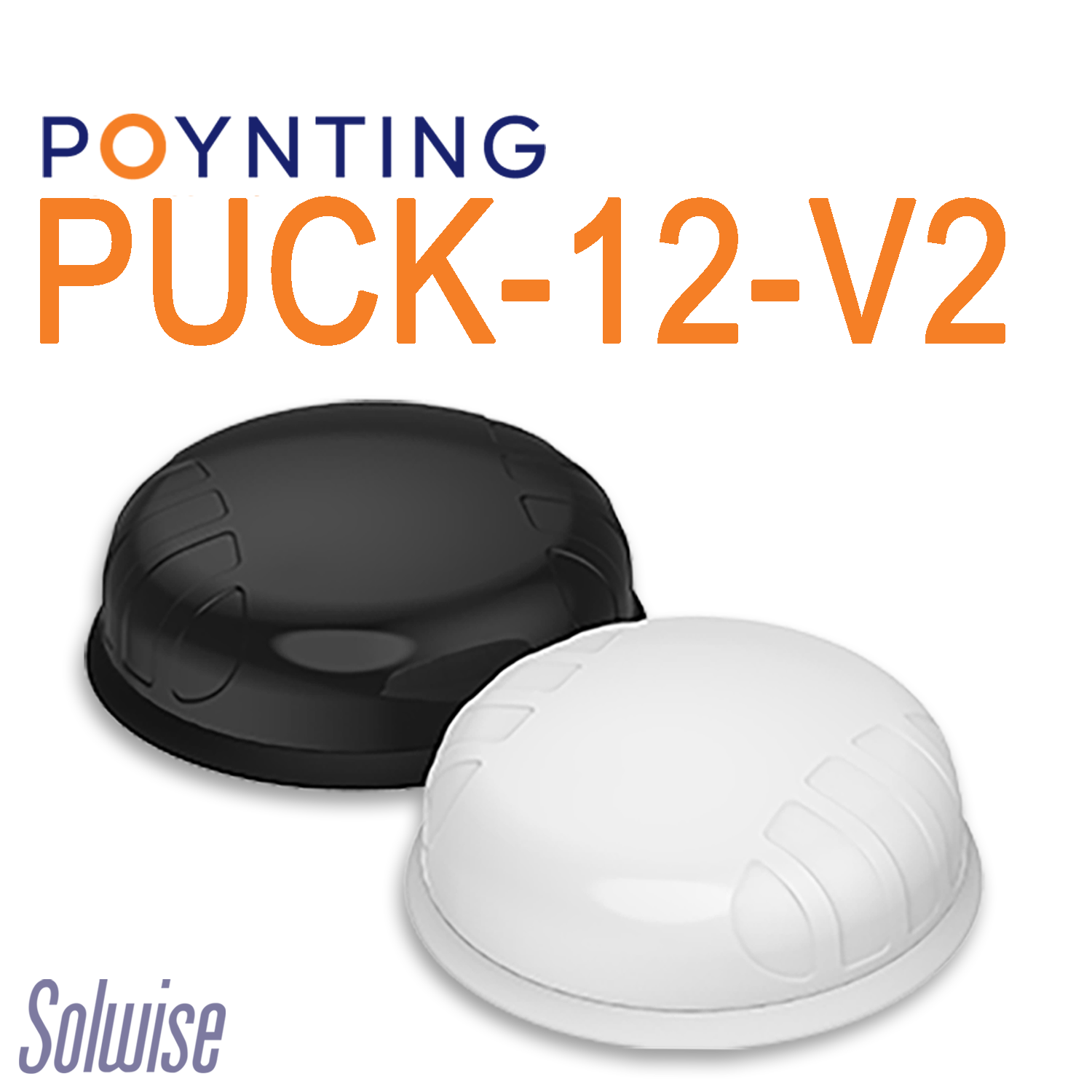 Black 2x2 Dualband WiFi PUCK-12 Antenna | LinuxKit