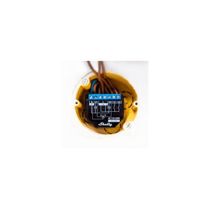 Shelly Plus 2PM 2 Channel WiFi Operated Smart Switch with Power ...